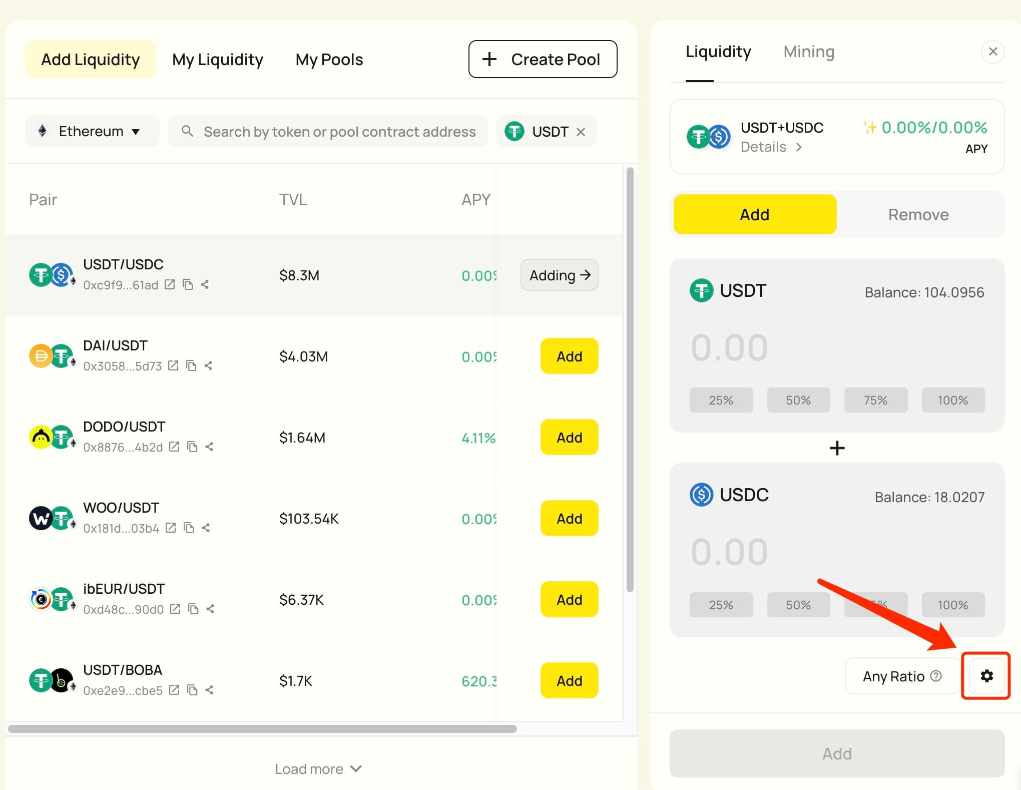 How to add liquidity? - DODO Docs