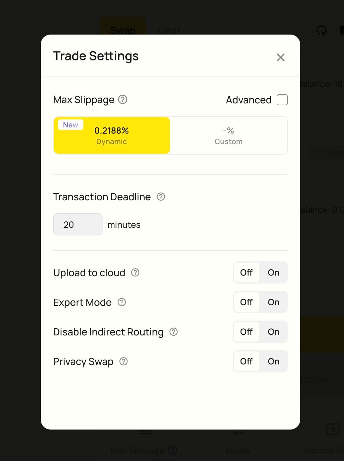 如何交换代币？ - DODO 文档中心